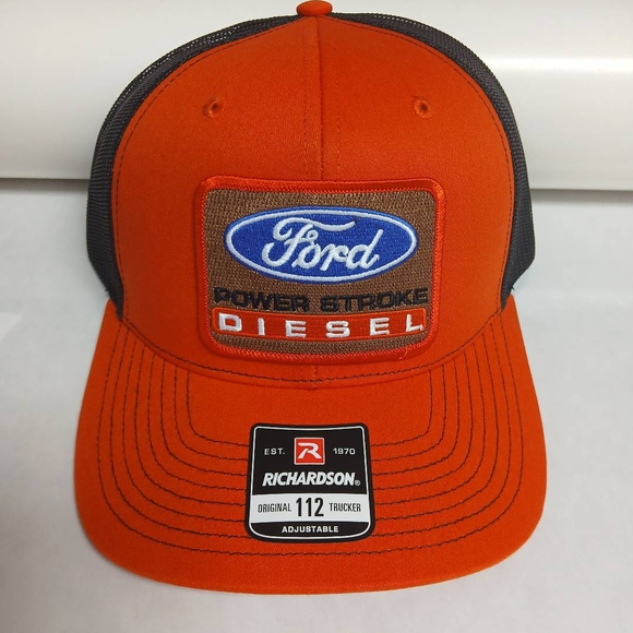 Ford | Accessories | Ford Power Stroke Diesel Orange Cap | Poshmark